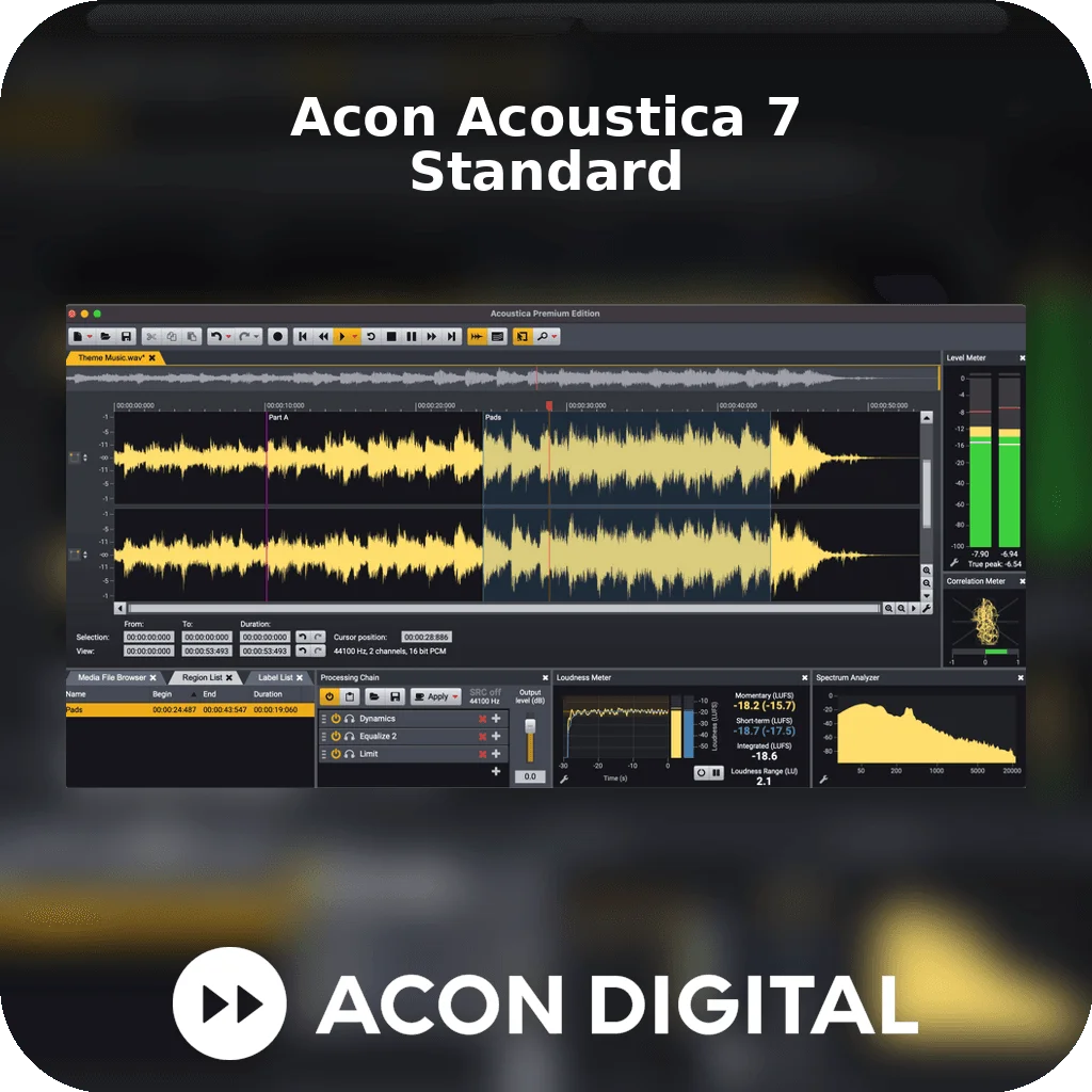 Acon Acoustica 7 Standard | Bound Plugins