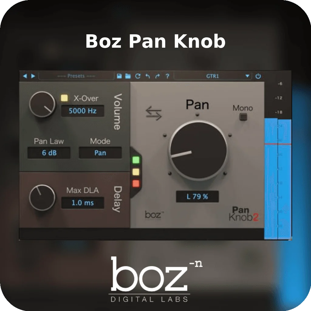Boz Pan Knob | Bound Plugins
