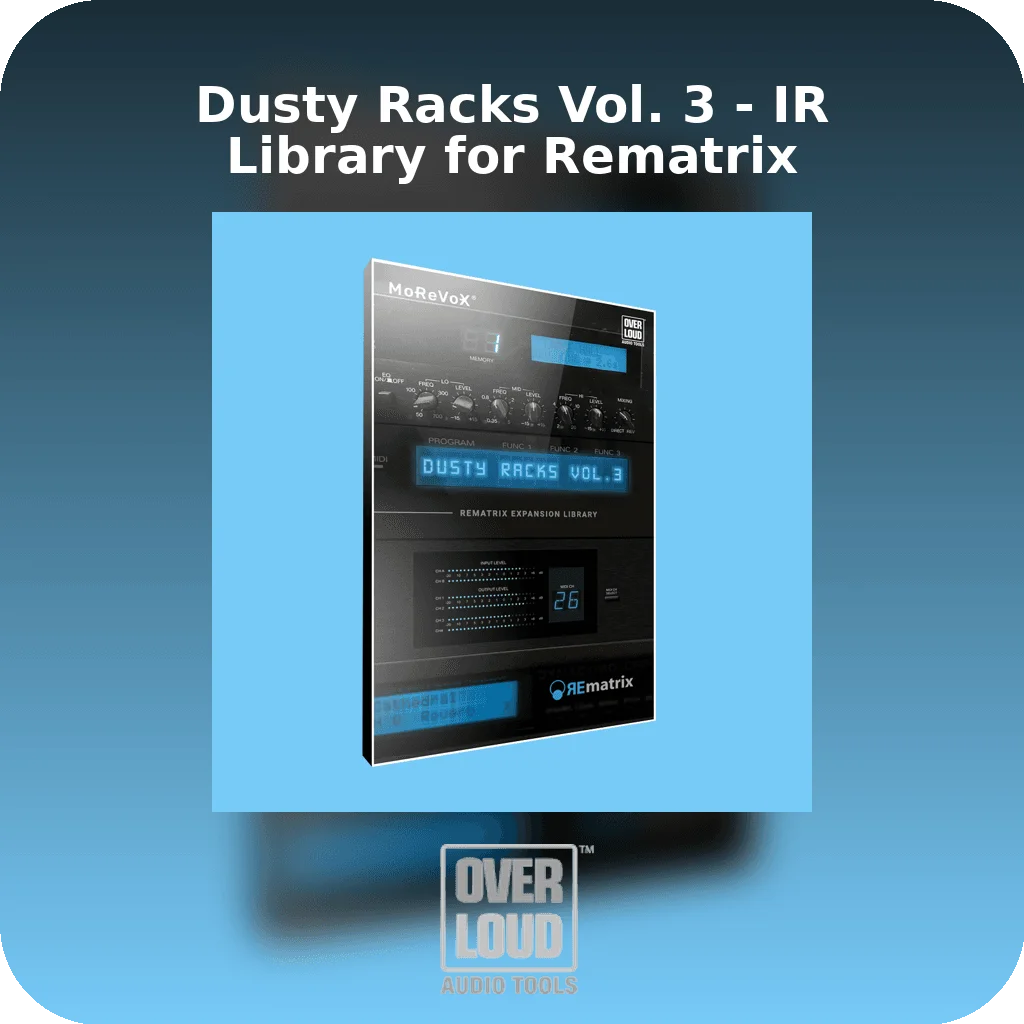 Dusty Racks Vol. 3 - IR Library for Rematrix | Bound Plugins