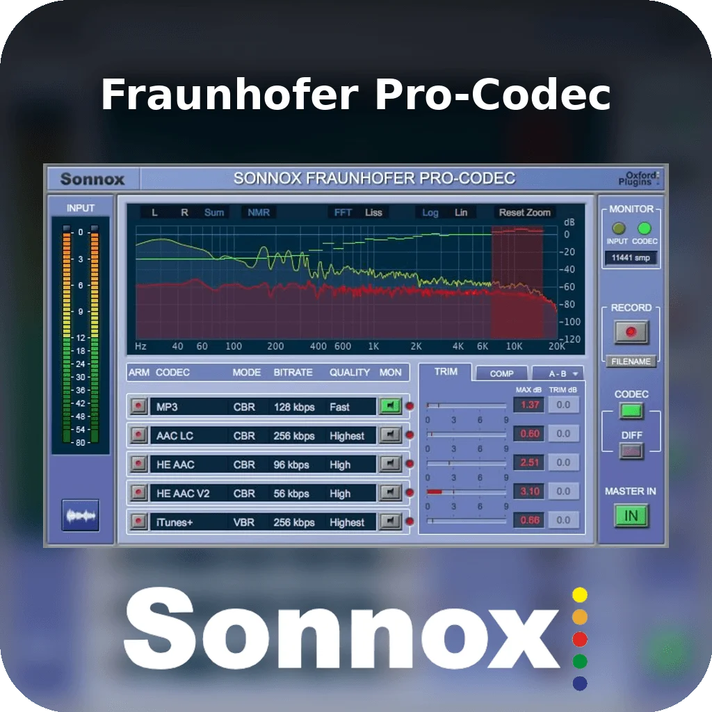 Fraunhofer Pro-Codec | Bound Plugins