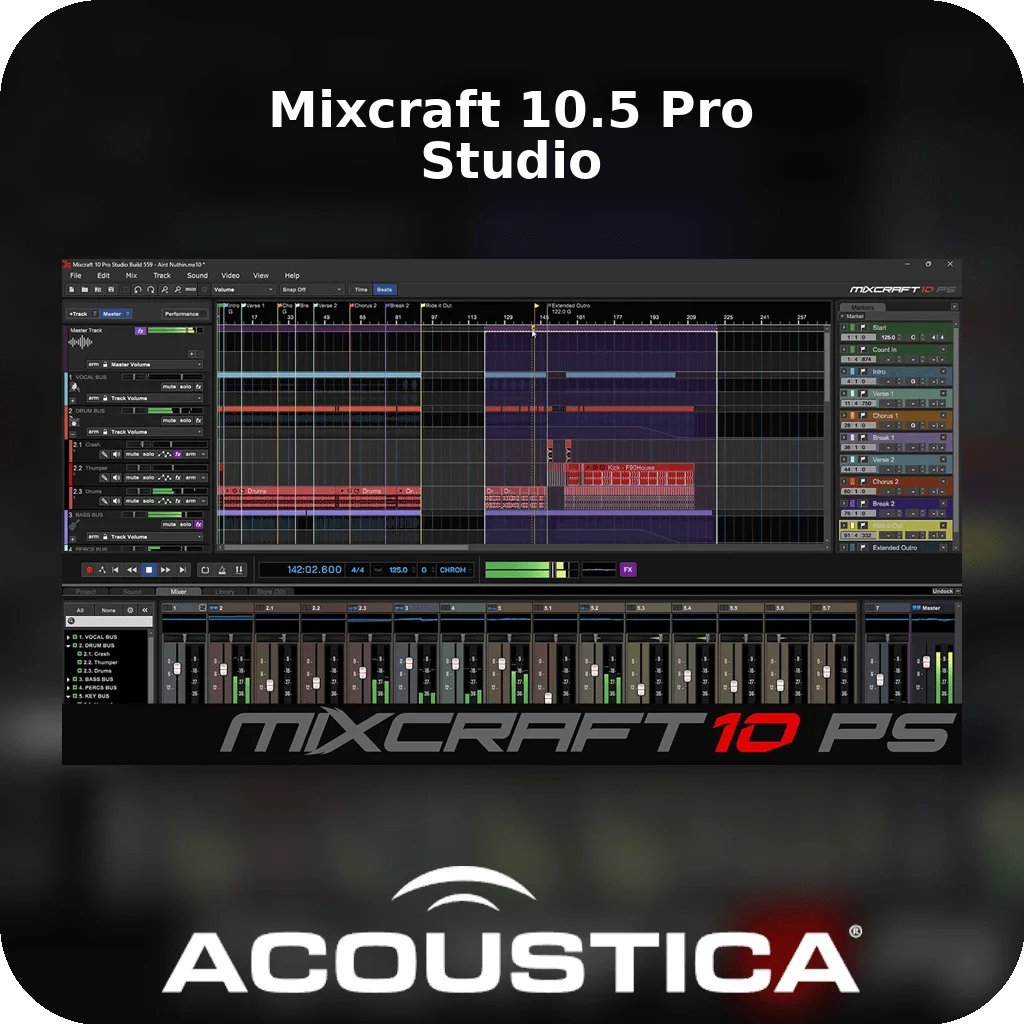 Mixcraft 10.5 Pro Studio | Bound Plugins