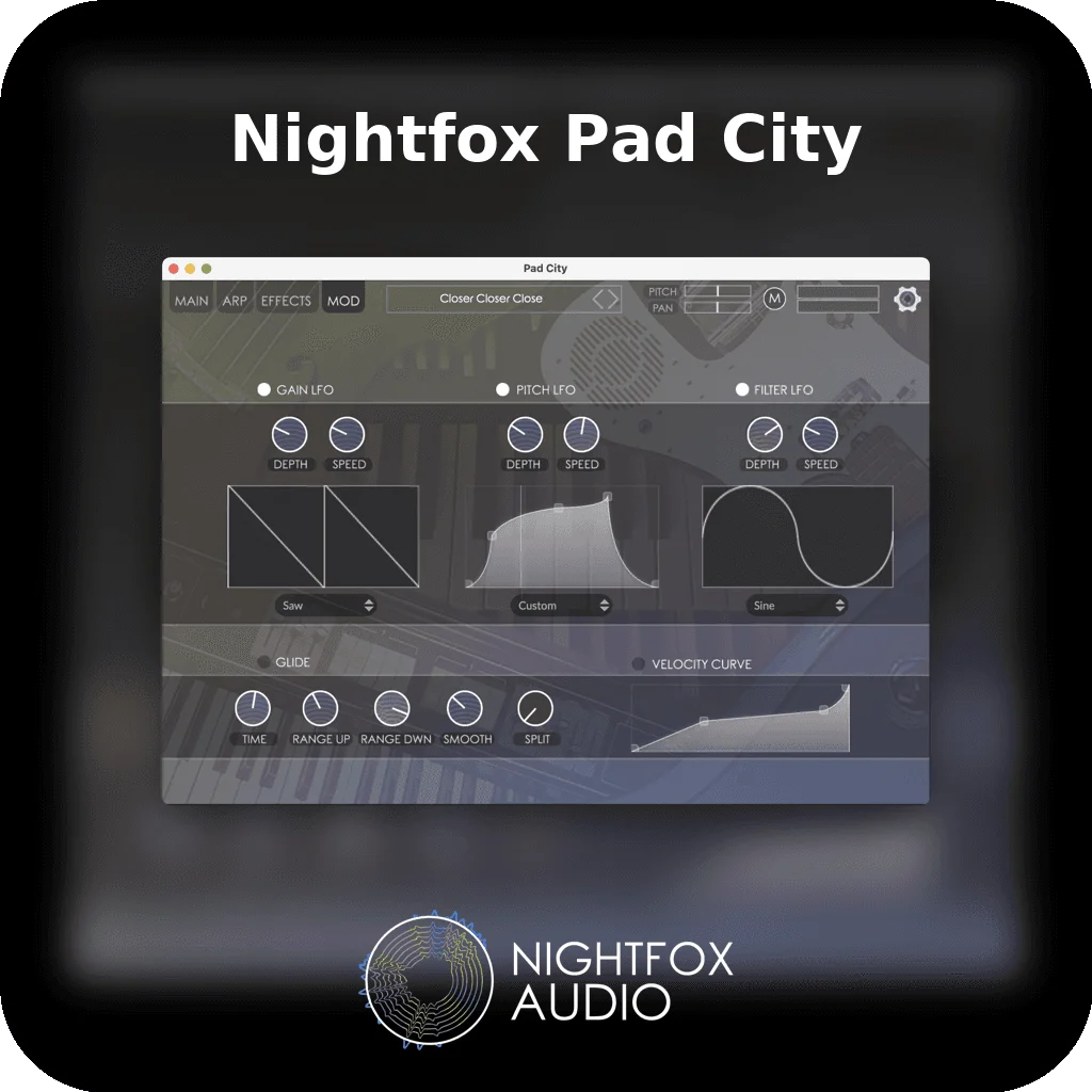 Nightfox Pad City | Bound Plugins