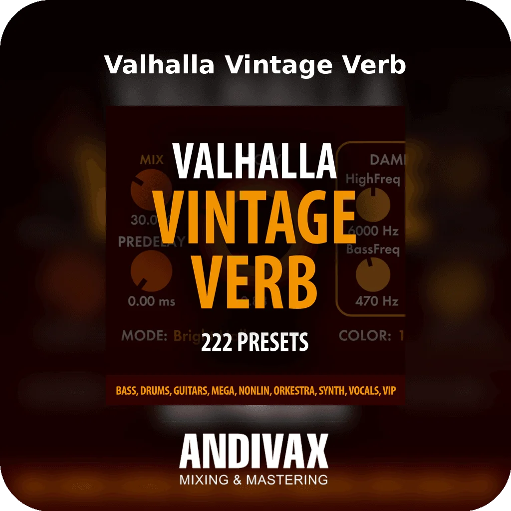 Valhalla Vintage Verb | Bound Plugins